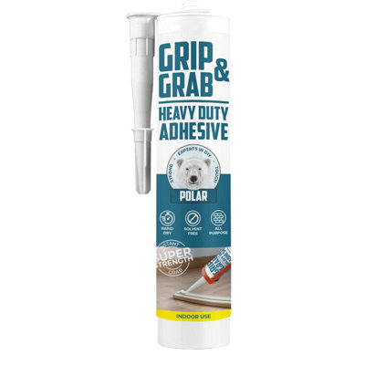 Polar Grip & Grab Heavy Duty Adhesive 1x 310ml - Solvent Free All ...