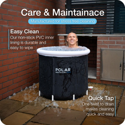 Polar Recovery Tub / Portable Ice Bath for Cold Water Therapy Training ...