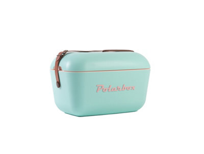Polarbox Retro 12L Coolbox - Cyan Classic