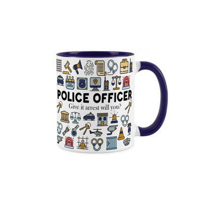 Police Officer Mug - Humorous Policeman/Policewomen Novelty Gifts - Tea ...