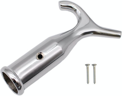 Polished Chrome Sash Window Pole Hook Blind Pole Hook Fan Sky Light ...