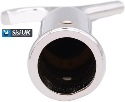 Polished Chrome Sash Window Pole Hook Blind Pole Hook Fan Sky Light ...