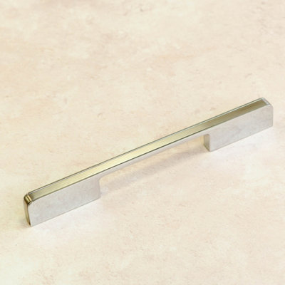 Polished Chrome Stainless Steel Kitchen Cabinet D Handle 160mm 192mm ...