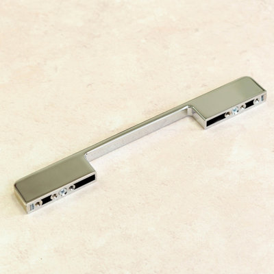 Polished Chrome Stainless Steel Kitchen Cabinet D Handle 160mm 192mm ...