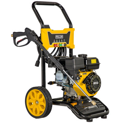POLLOR 3950 PSI Petrol Pressure Washer 3950 PSI High Power Jet Wash + 5 ...