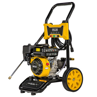 POLLOR 3950 PSI Petrol Pressure Washer 3950 PSI High Power Jet Wash + 5 ...