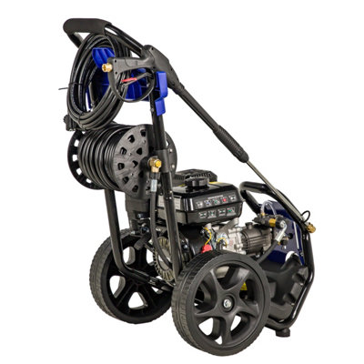 POLLOR 3950 PSI PETROL PRESSURE WASHER JET WASH WITH 30M HOSE