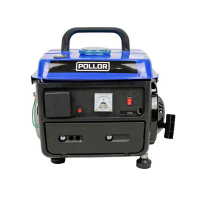 POLLOR 750W Petrol Generator 2.0 HP Portable 2 Stroke Engine Camping RV ...