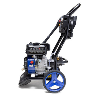 POLLOR Petrol Pressure Washer 7HP 3950 PSI Power Jet Wash