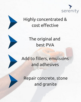 Polybond Universal PVA Adhesive, Sealer & Concrete Additive 500ml