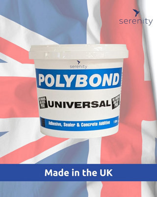 Polybond Universal PVA Adhesive, Sealer & Concrete Additive 500ml