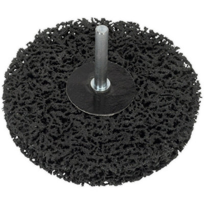 Polycarbide Spindle Wheel for Paint and Rust Removal - 100mm x 13mm ...