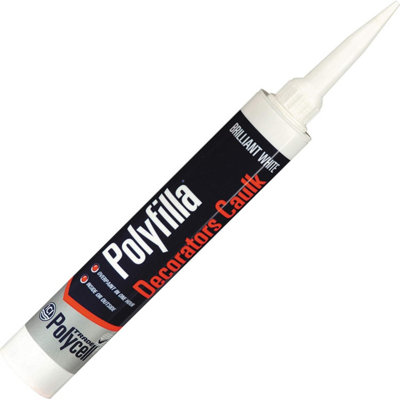 Polycell 6033790 Trade Decorators Caulk 290ml PLCTC290S | DIY at B&Q