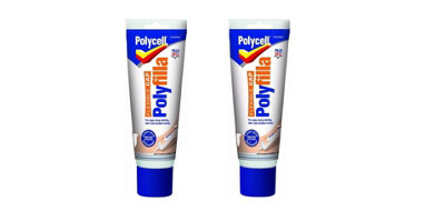 Polycell Flexible Gap Polyfilla Ready Mixed Tube 330GM Pack of 2