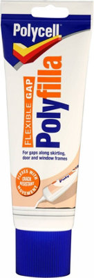 Polycell Flexible Gap Polyfilla Ready Mixed Tube 330GM
