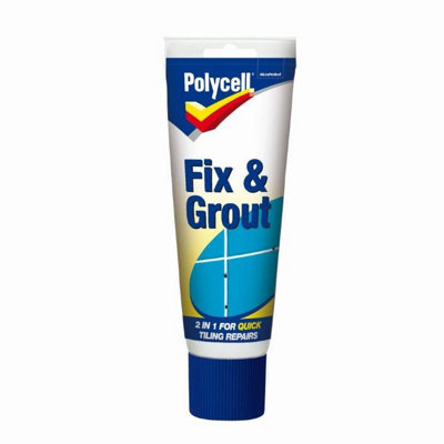Polycell Tile Fix & Grout Tube 330g | DIY at B&Q