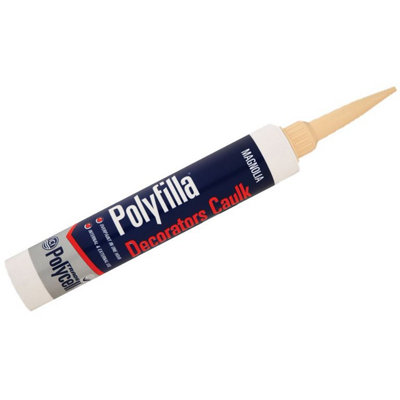 Polycell Trade Polyfilla Decorators Caulk Magnolia 380ml