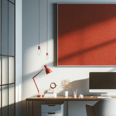 PolyColour Fire Rated Pinboard (Sundeala Alternative) 2440mm x 1220mm x ...