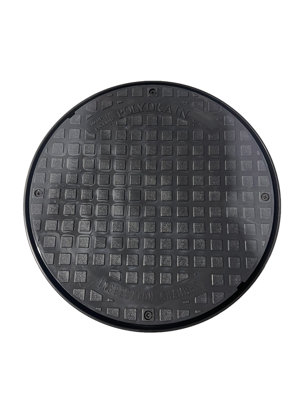 Polydrain 320mm Manhole Inspection Chamber Round Cover & Frame ...