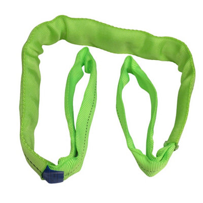 Polyester Endless Lifting Round Sling with Wear Sleeve (1T SWL 1M EWL ...