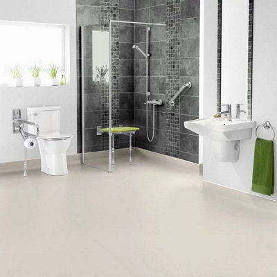 Polyflor Polysafe Quattro Pur Lunar 5772 Beige Speckled Effect ...