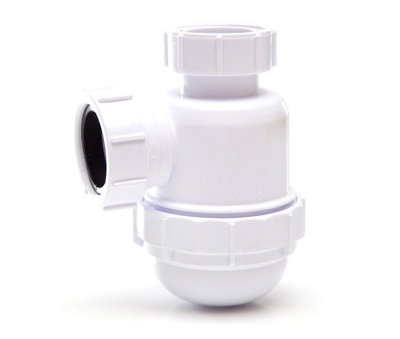 Polypipe 32mm Bottle Trap Shallow Bathroom Basin Kitchen Sink Waste 1" 1/4