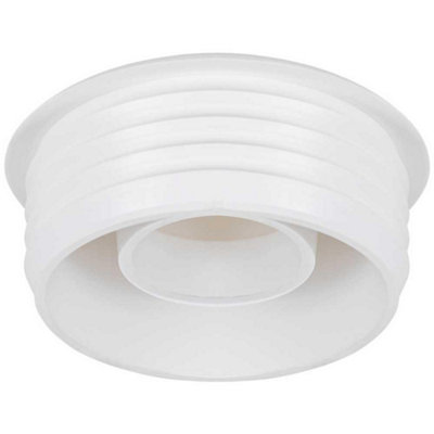 Polypipe Boss Pipe Rubber Connector Pushfit Waste Adapter Reducer White ...