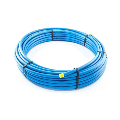 Polypipe Medium Density Polyethylene Blue 25mm X 25 M 2525Bu.