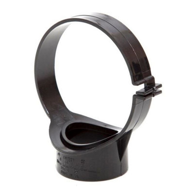 Polypipe Open Strap Boss Black (One Size) | DIY at B&Q