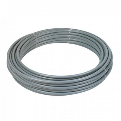 Buy Polypipe PolyPlumb PB2528B 25m X 28mm Coil Barrier Pipe - Grey ...