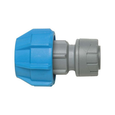 Polypipe PolyPlumb Polyfast PB422015 20mm x 15mm MDPE Adaptor - 5 Pack