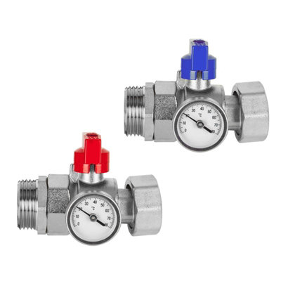 Polypipe Stainless Steel 1" Isolation Valves Connect UnderFloor Control ...