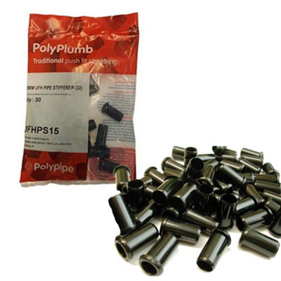 Polypipe UFHPS15 Underfloor Heating UFH 15mm Pipe Stiffener Liner ...