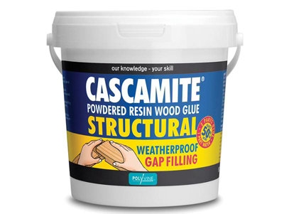 Polyvine ACM500 Cascamite One Shot Structural Wood Adhesive Tub 500g ...