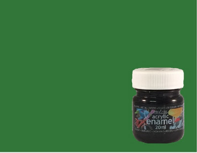 Polyvine - Acrylic Enamel Paint - 20ml - Emerald