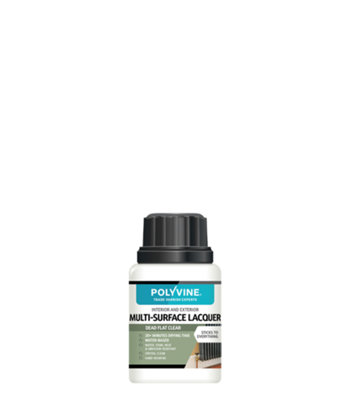 Polyvine - Multi Surface Lacquer - Dead Flat - 100ml