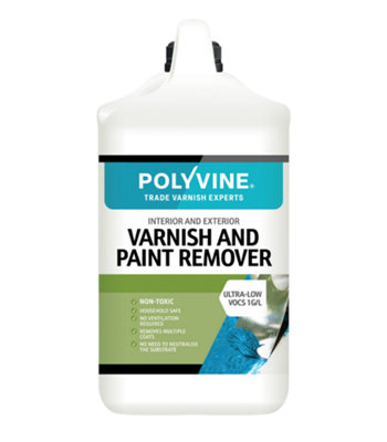 Polyvine Varnish & Paint Remover Non-Toxic 4L