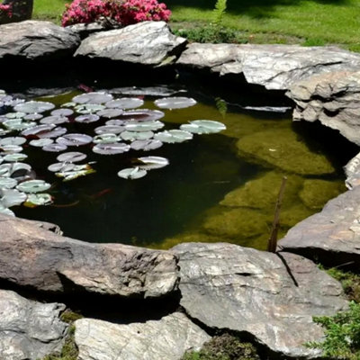 Pond Liner - 4 x 6 m / 13 x 19.5 ft - Perfect for Garden Ponds, Water ...