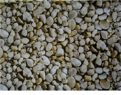 Pond Liner Small Pebble Print PVC 450gsm with 50gsm Underlay Fabric (4m ...