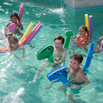Pool Noodle Foam Floats For Swimming Pools x3 Noodle (Colour Selected ...