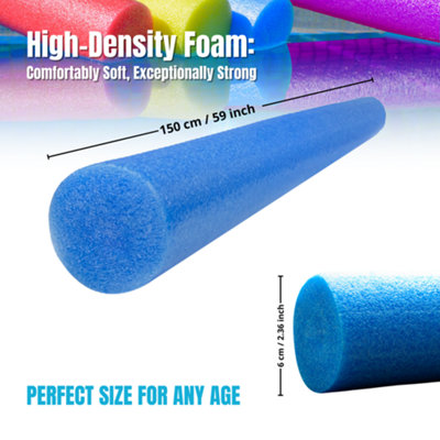 Pool Noodle Foam Floats For Swimming Pools x4 Pool Noodles by Laeto ...