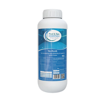 POOL&SPA ESSENTIALS Ta plus 1KG (Total Alkalinity Increaser) Pools, Hot Tubs & Spas