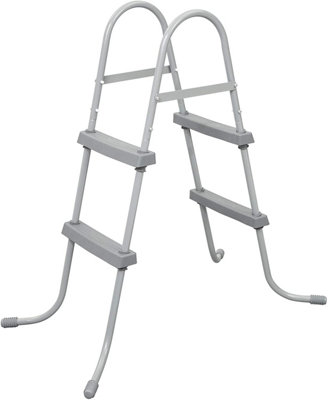 Pool Step Ladder 33 inch Bestway Flowclear Above Ground Metal Frame ...