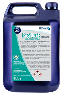 PoolQuat - Non Copper Swimming Pool Algaecide 5 Litres