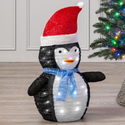 Pop Up LED Christmas Decoration Light Up Penguin Battery Operated | DIY ...