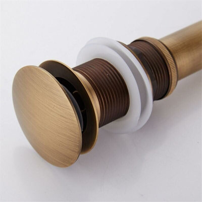 Pop Up Retro Sink Drain Stopper Click Clack Drain Without Overflow ...