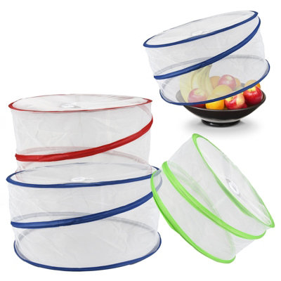Pop Up Round Cake Storage Plastic Cover Clear Dome Container Food ...