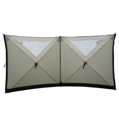 Pop Up Windbreak Instant 5.5M (Camping Shelter 4 Section Garden)
