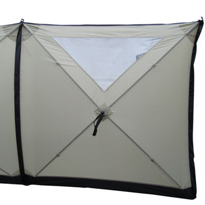 Pop Up Windbreak Instant 5.5M (Camping Shelter 4 Section Garden)