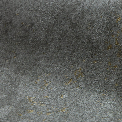 Pori Wallpaper in Graphite with Gold Metallic